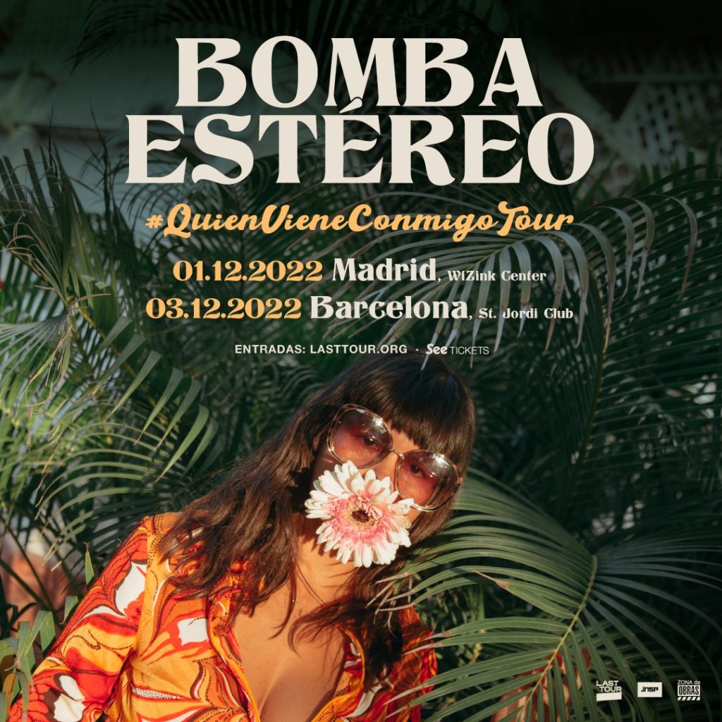 Bomba Estéreo visitan Madrid y Barcelona en diciembre