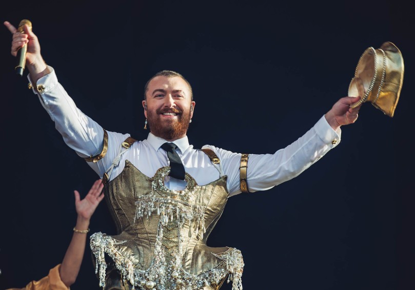 Sam Smith enamora con su show libertino en Mad Cool