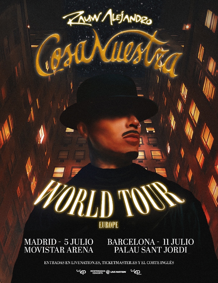 Rauw Alejandro cerrará en España el Cosa Nuestra World Tour ...