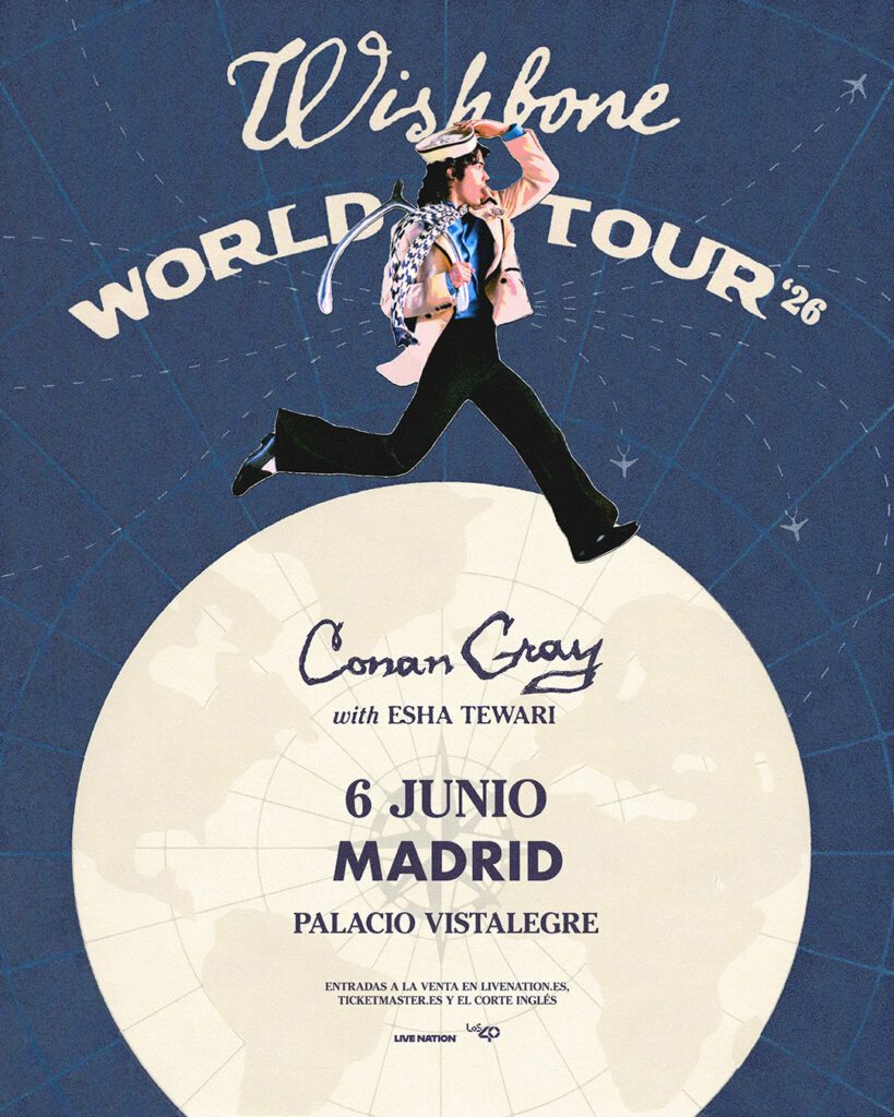 Conan Gray anuncia única fecha en España