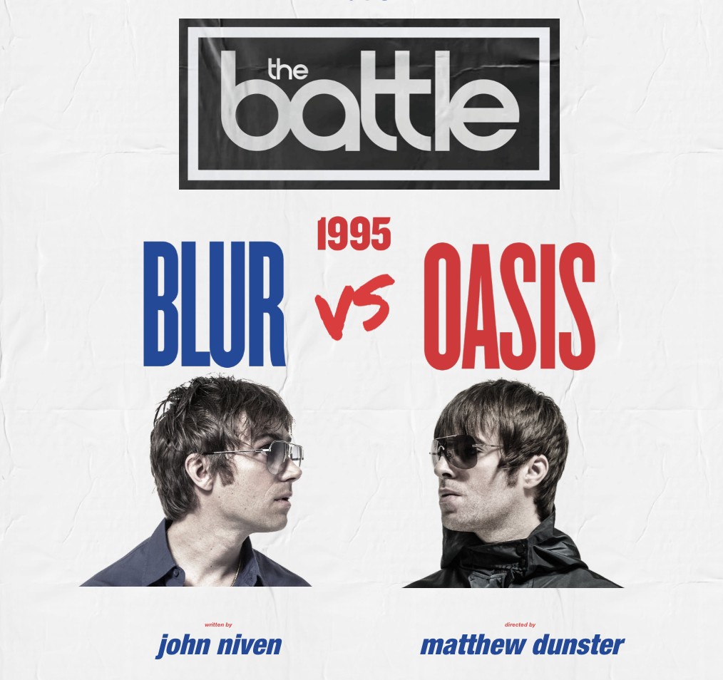 Ver para creer: Blur vs Oasis, la obra de teatro