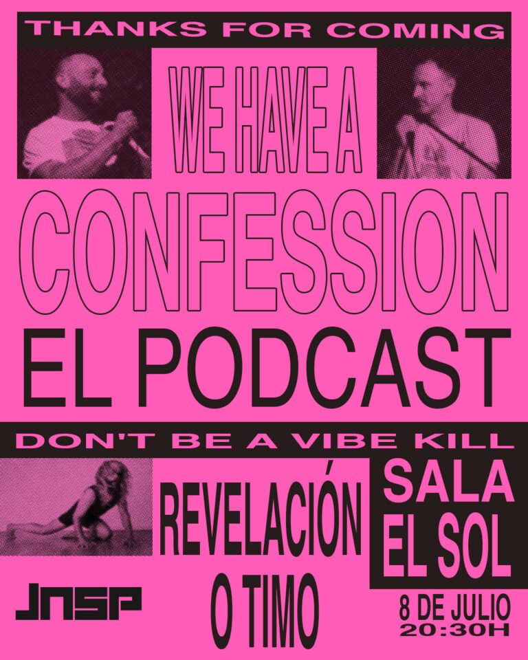 "We Have a Confession": podcast con público – jenesaispop.com